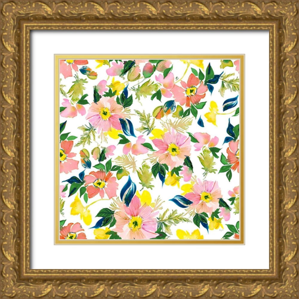 Rice, Kristy 20x20 Gold Ornate Wood Framed with Double Matting Museum ...