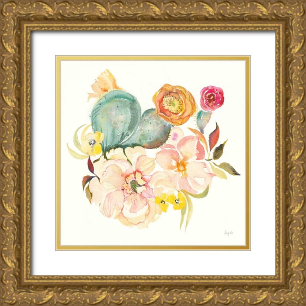 Rice, Kristy 20x20 Gold Ornate Wood Framed with Double Matting Museum ...