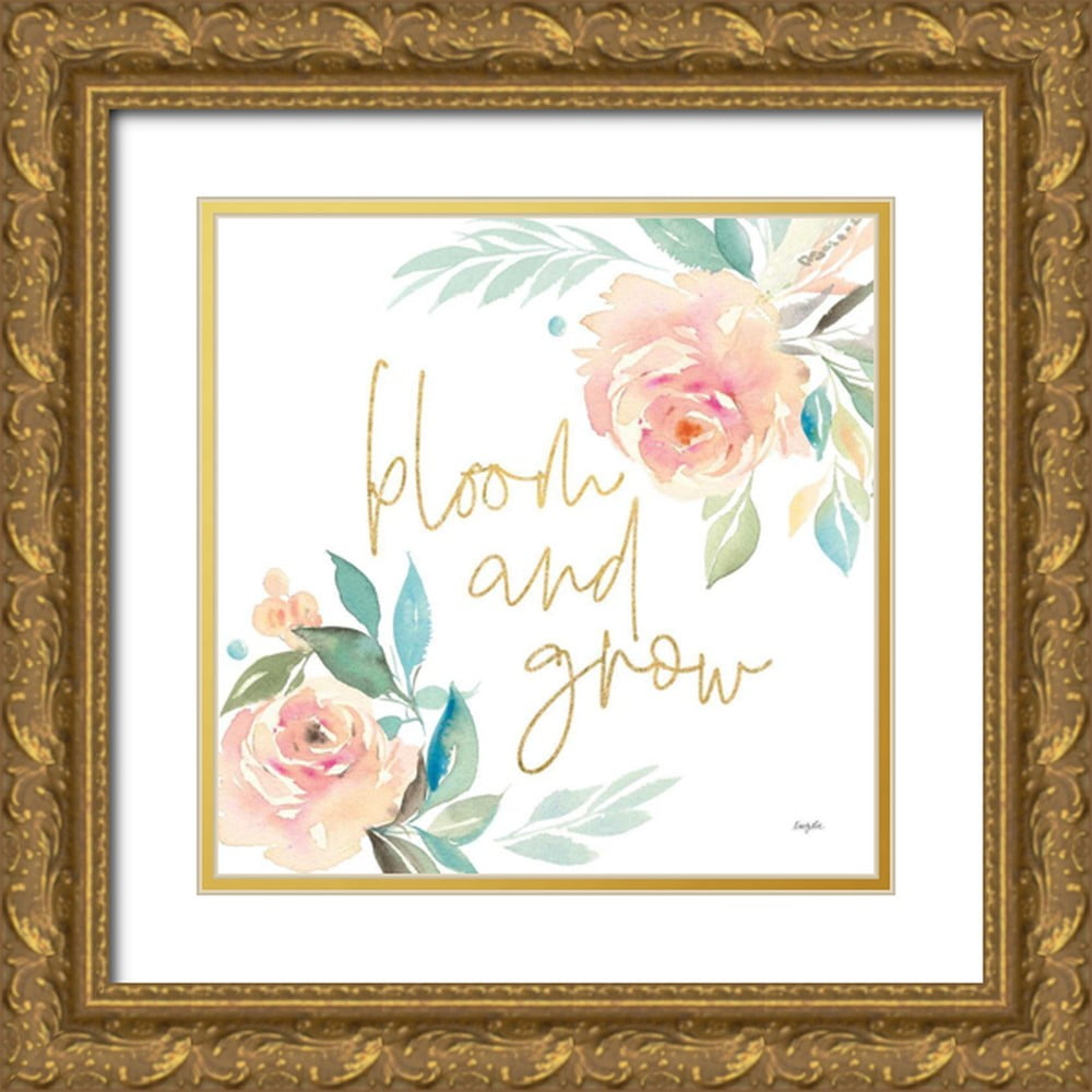 Rice, Kristy 20x20 Gold Ornate Wood Framed with Double Matting Museum ...