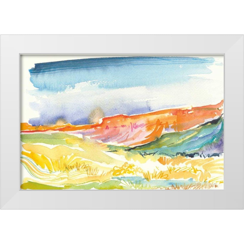 Rice, Kristy 24x17 White Modern Wood Framed Museum Art Print Titled ...