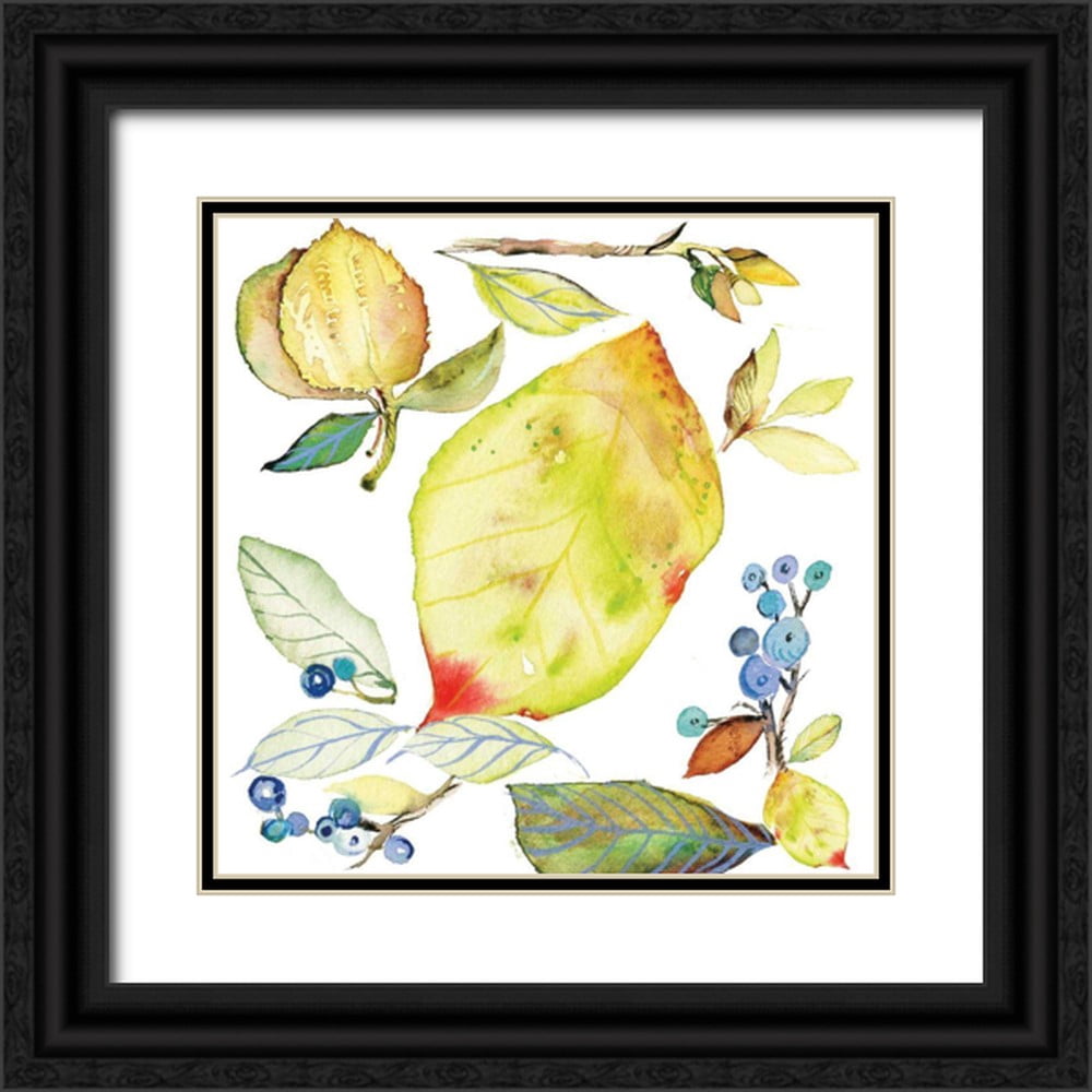 Rice, Kristy 26x26 Black Ornate Wood Framed with Double Matting Museum ...