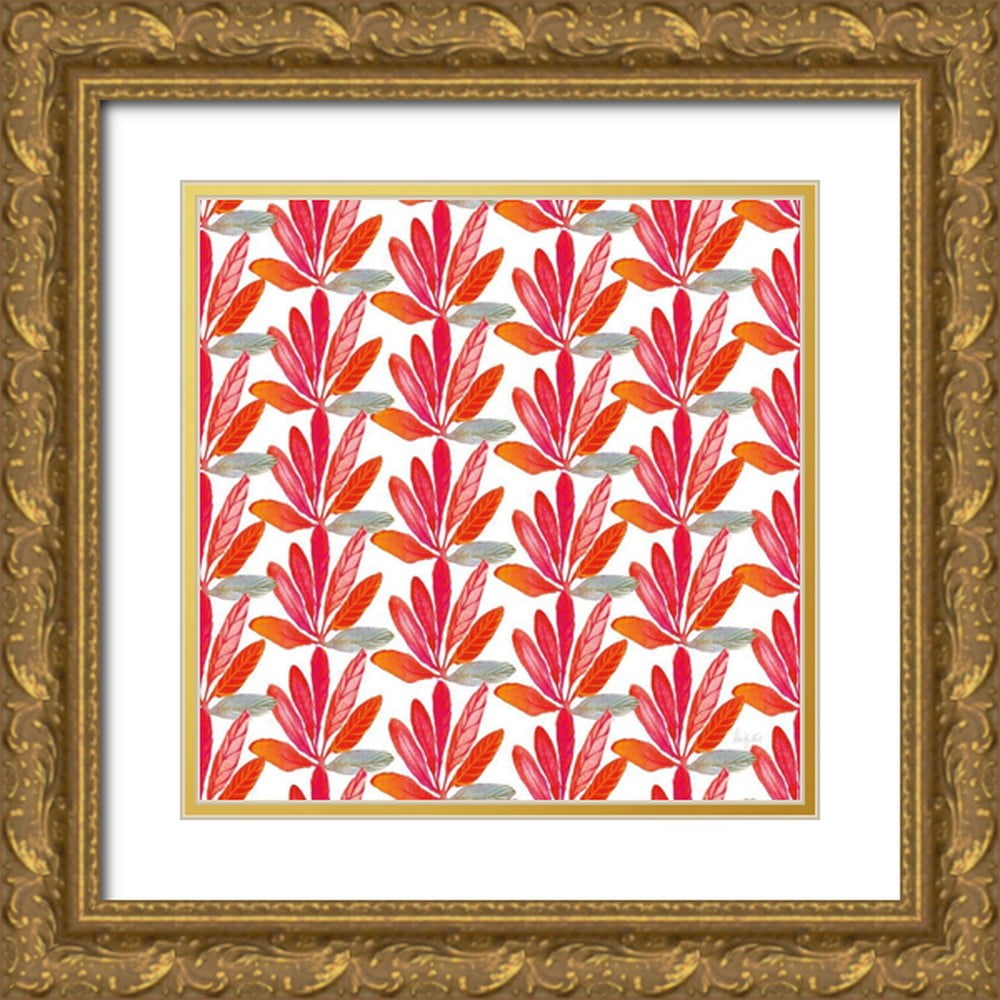 Rice, Kristy 26x26 Gold Ornate Wood Framed with Double Matting Museum ...