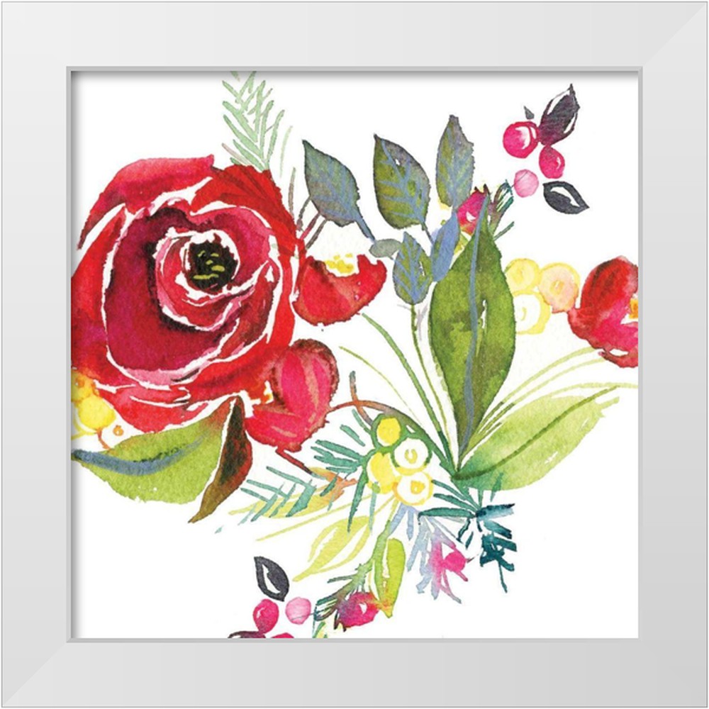 Rice, Kristy 26x26 White Modern Wood Framed Museum Art Print Titled ...