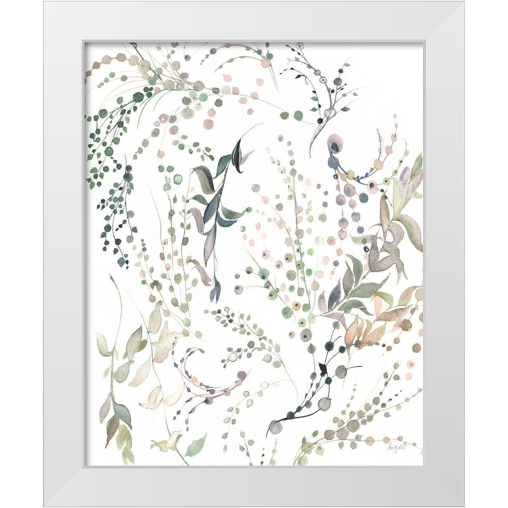 Rice, Kristy 26x32 White Modern Wood Framed Museum Art Print Titled ...