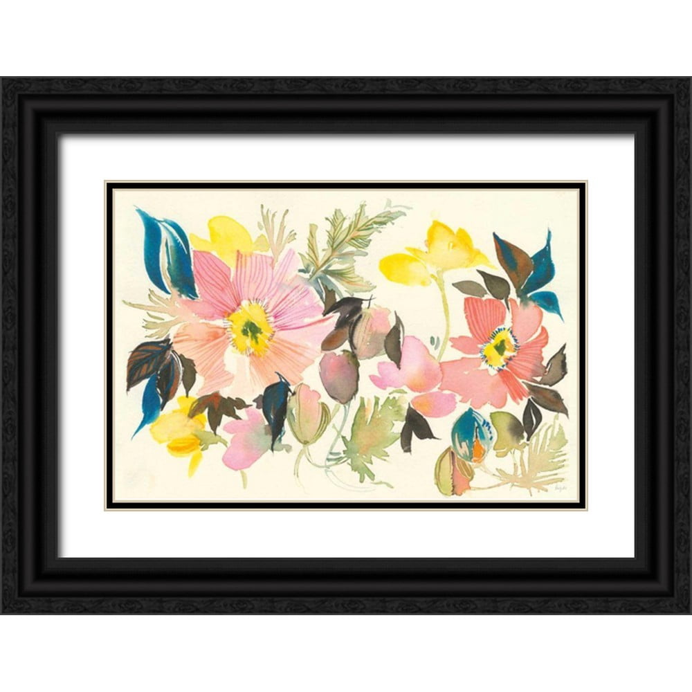 Rice, Kristy 32x23 Black Ornate Wood Framed with Double Matting Museum ...