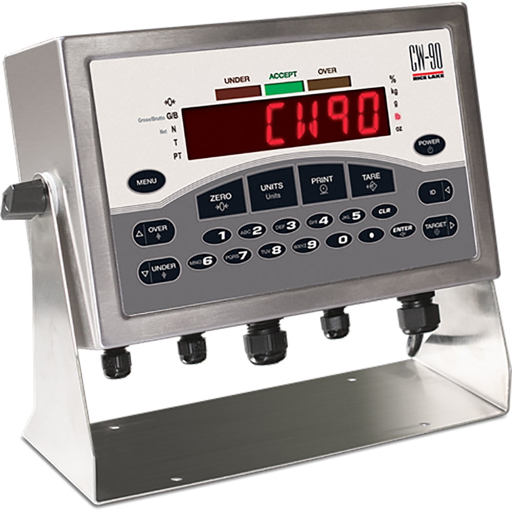 Rice Lake, CW-90, Digital Checkweighing Indicator, 115VAC, NTEP - Walmart.com