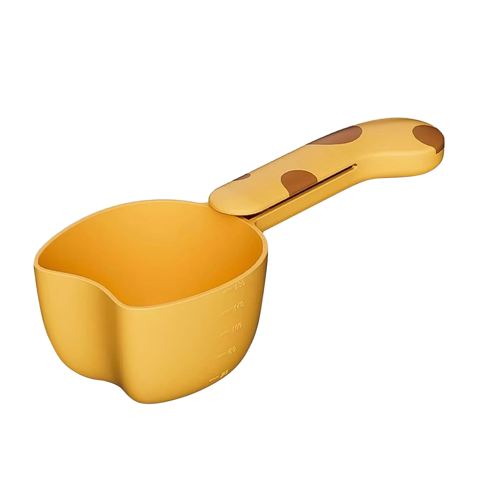 Rice Measuring Cup with Bag Clip for Kitchen Pet Food Storage Dry ...