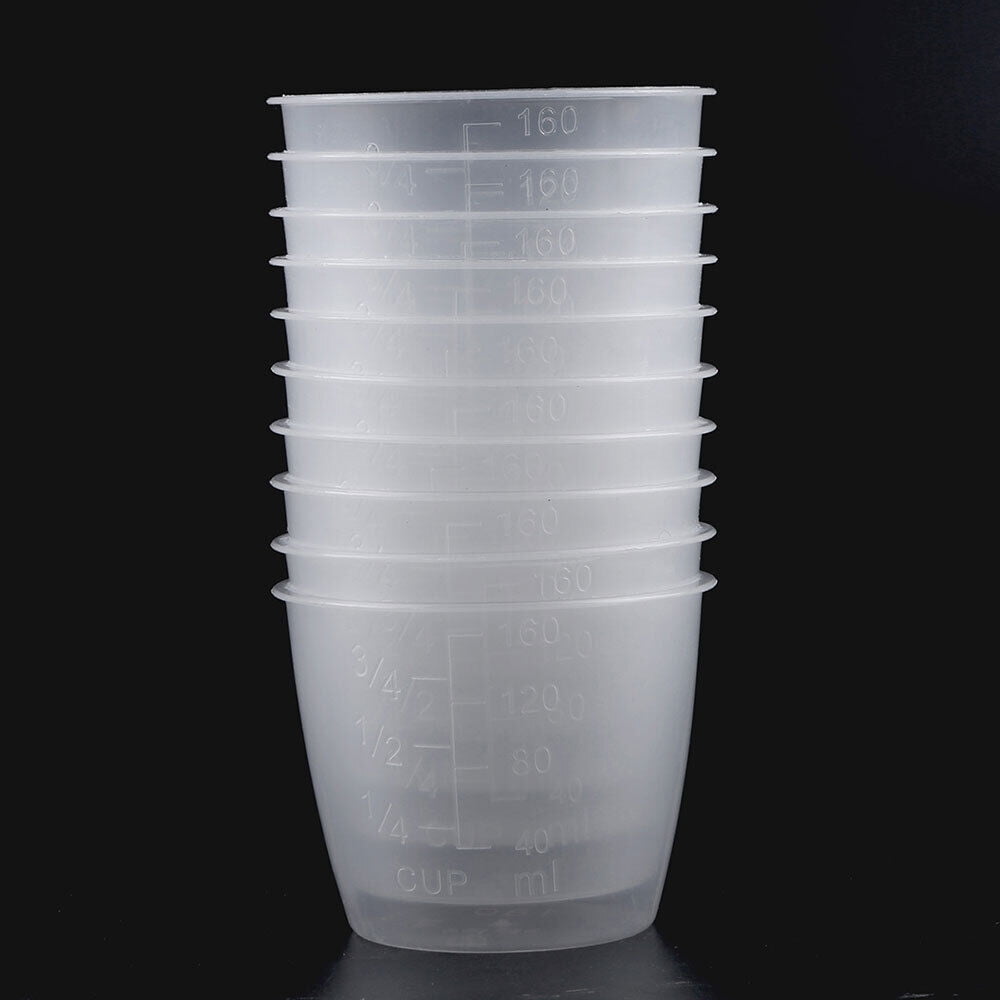 Rice Measuring Cups Clear Plastic Kitchen Rice Cooker Replacement 160ML ...