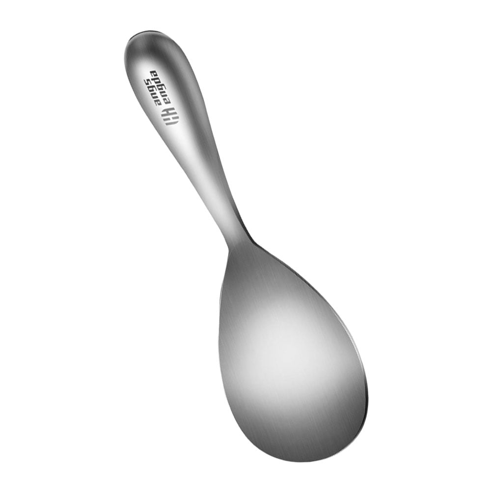 Rice Paddle Rice Spoon Stainless Steel Kitchen Utensil Rice Scooper Non ...