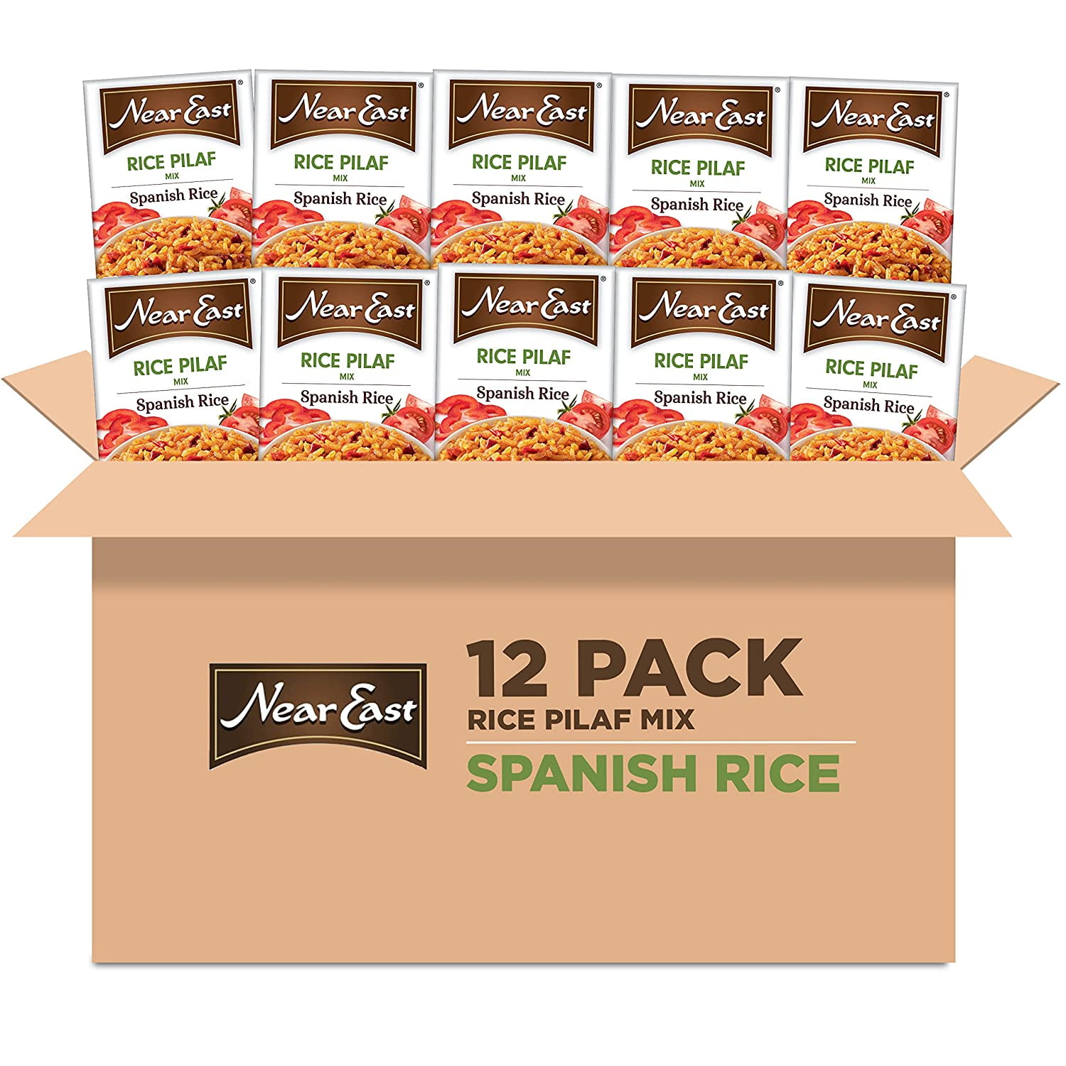 Rice Pilaf Mix, Spanish Rice, 6.75oz Boxes (12 Pack) - Walmart.com