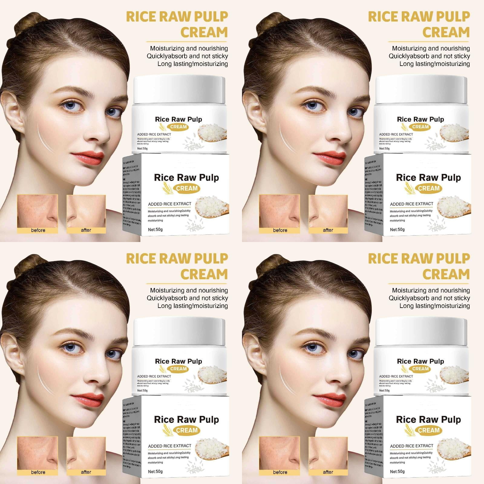 Rice Pulp Face Cremas Para Las Manchas De De Arroz Para Blanquear La ...