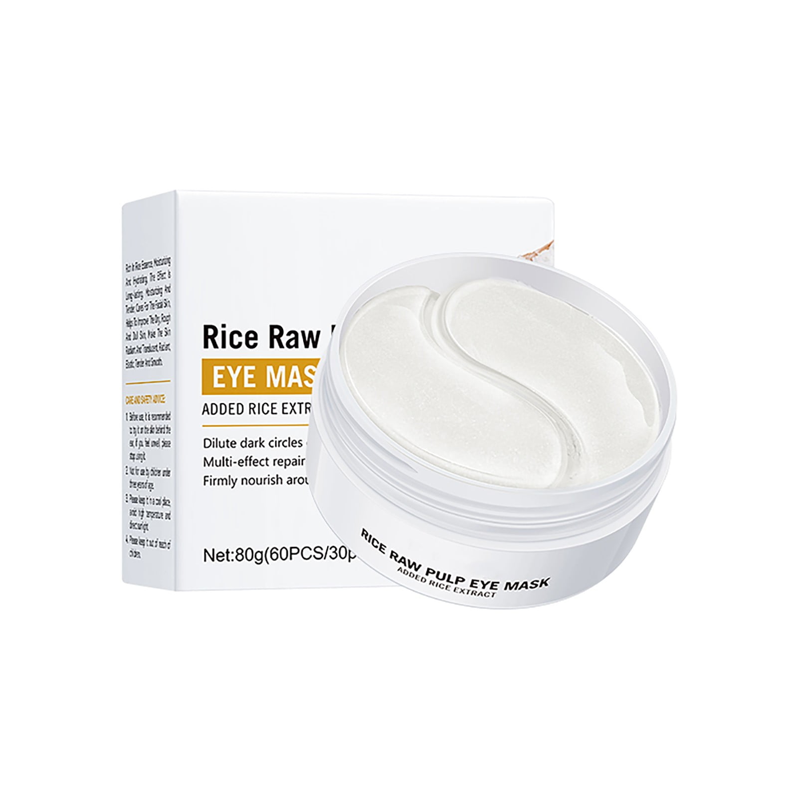 Rice Puree Eye Mask Moisturizes Eyes, Reduces Dark Circles and Eye Bags ...