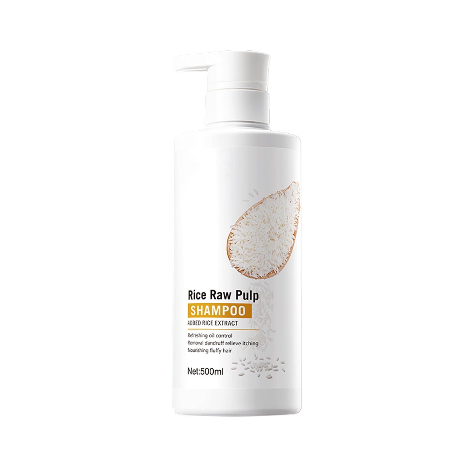 Rice Puree Shampoo Cleans, Makes Hair And Leaves 500ml - Walmart.com
