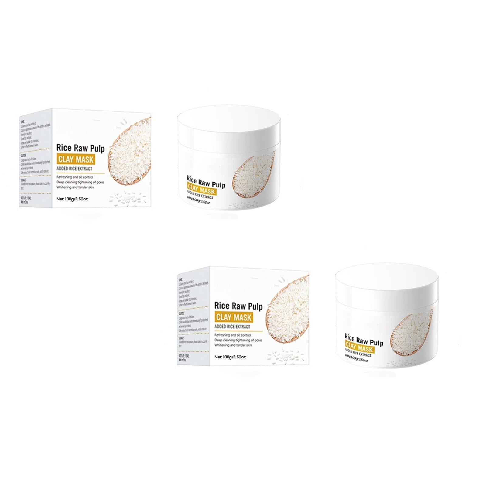 Rice Puree Skin Cleansing Absorbent Mud Rice Cleansing Mud Rice ...