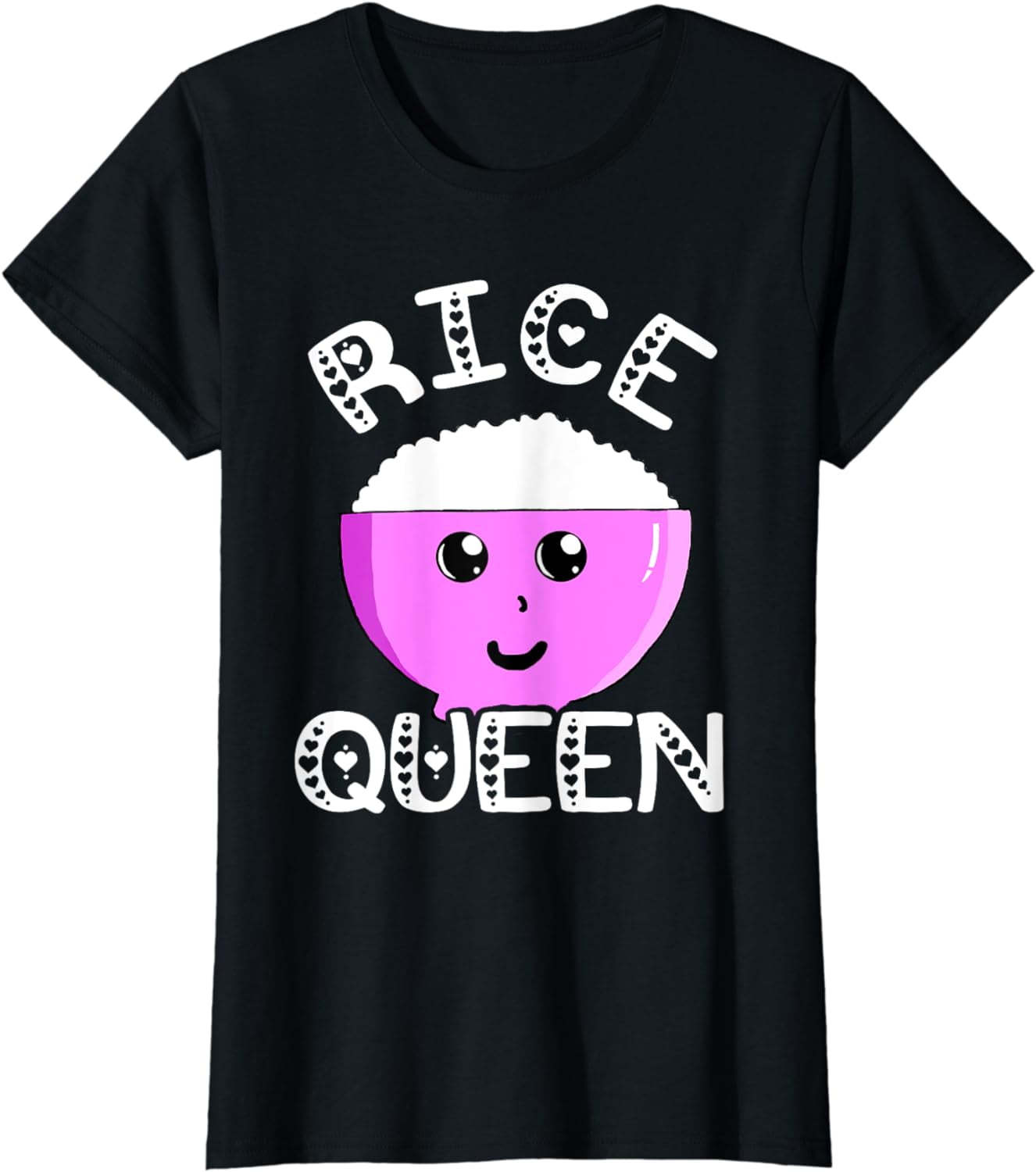 Rice Queen Asian Food Lover Japanese Food Kawaii Foodie T-Shirt ...