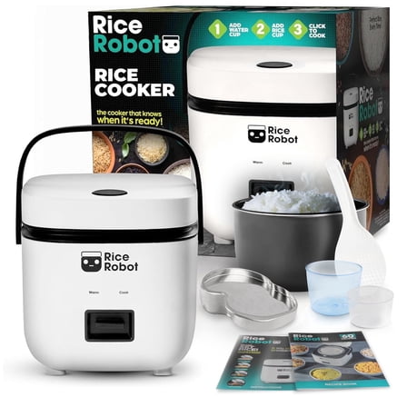 COMFEE' Rice Cooker, Programmable Stainless Steel Multi Cooker, 2 QT, 6 ...
