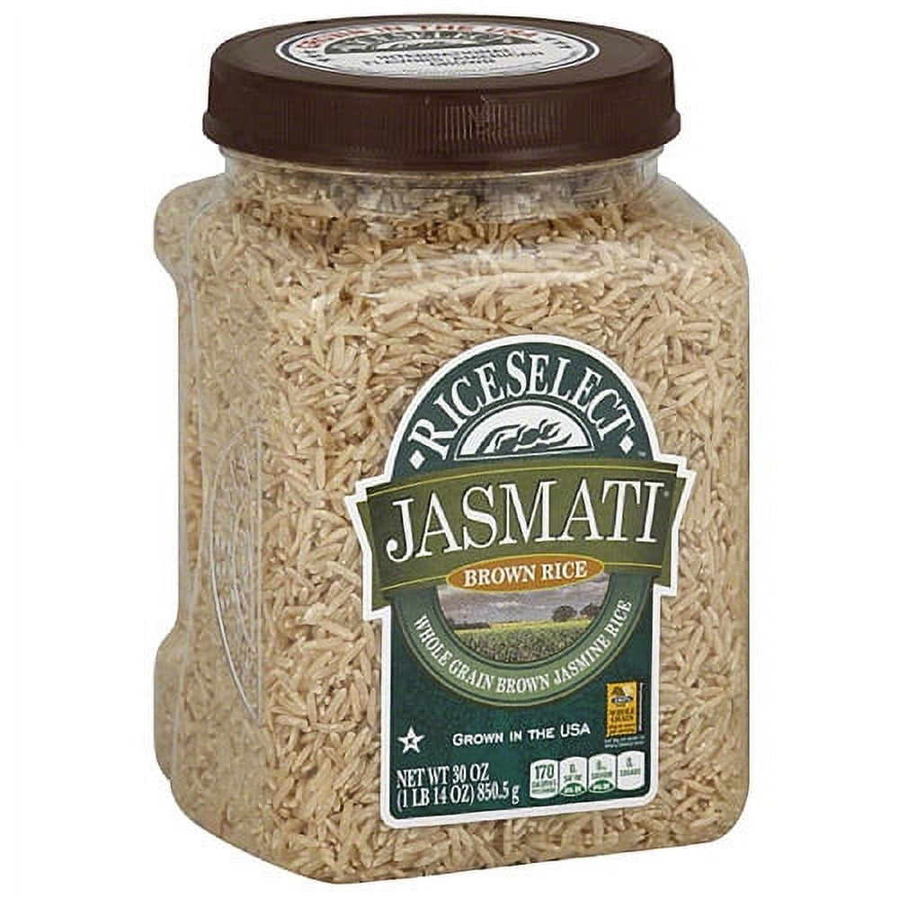 Rice Select Jasmati Brown Rice, 30 oz, (Pack of 4) - Walmart.com