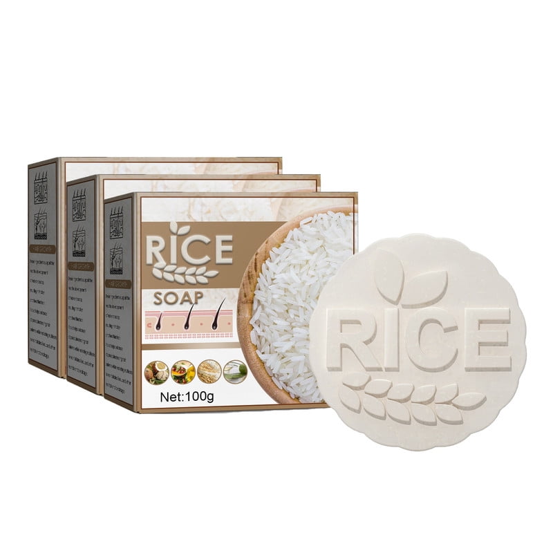 Rice Shampoo Bar for Hair Growth, Anti Hair Loss, Hair Regrowth, PH ...