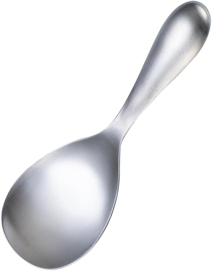 Rice Spoon Paddle Stainless Steel Large Scoop Metal Cooker Rice Paddle ...