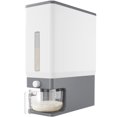 Rice Storage Container 25 Lbs Moisture Proof Airtight Rice Dispenser ...