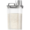 Rice Storage Container 3 to 5 Lbs - Small Cereal Oatmeal Flour ...