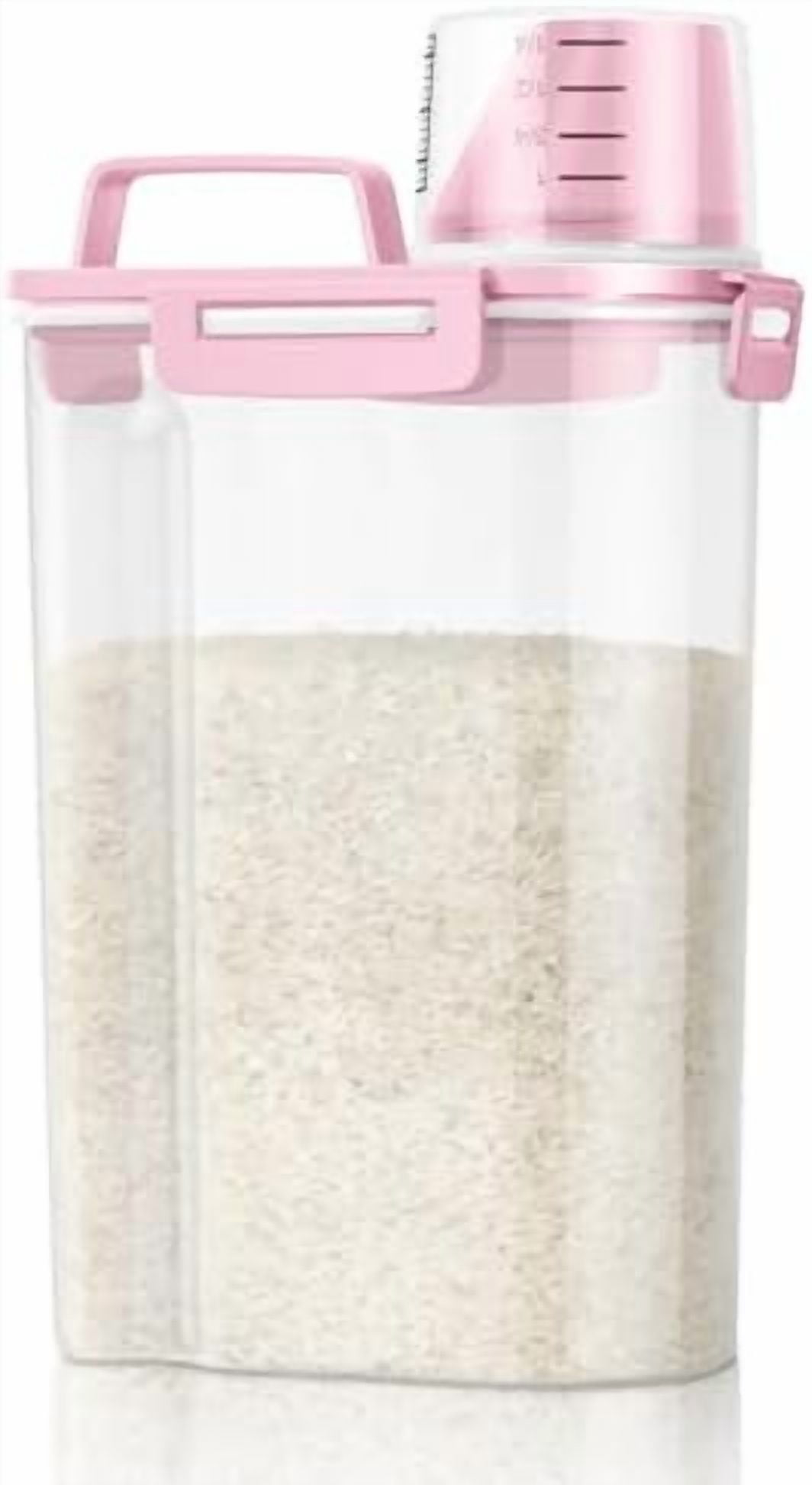 Rice Storage Container 5 Lbs, Small Airtight Dry Food Container for ...