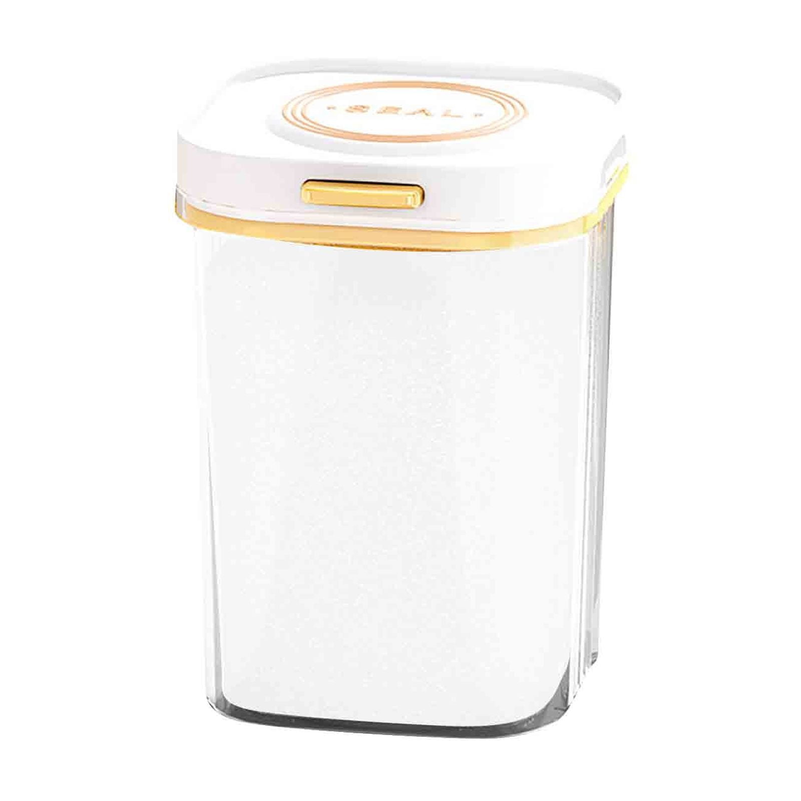 Rice Storage Container, Transparent Food Storage Containers with Lids ...