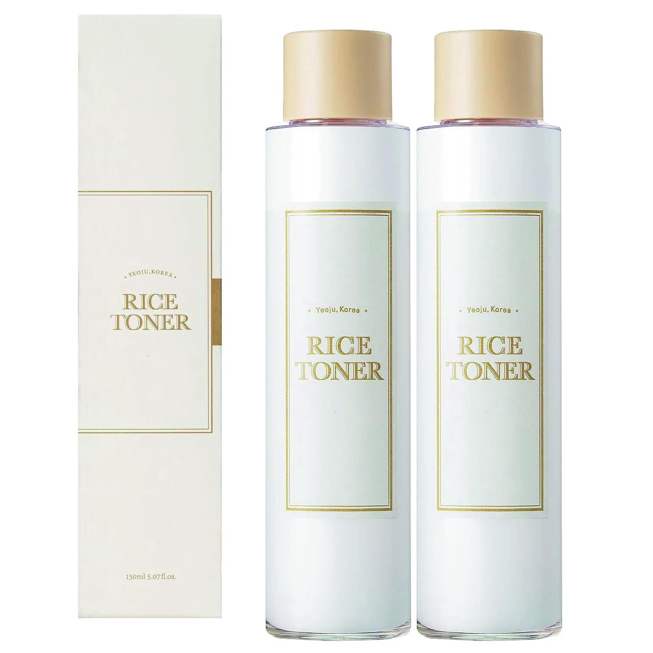 Rice Toner, 77.78% Rice Extract from Korea, Glow Essence with ...