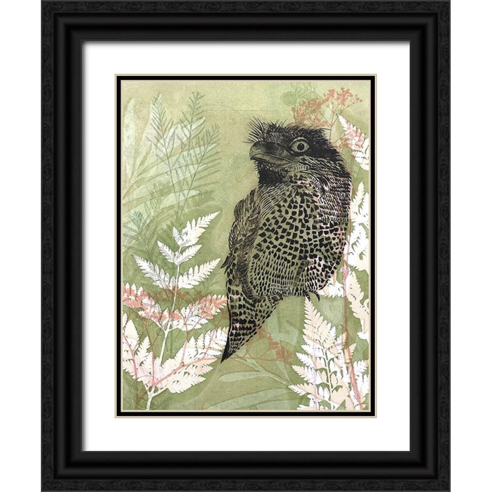 Rice, Trudy 12x14 Black Ornate Wood Framed with Double Matting Museum ...