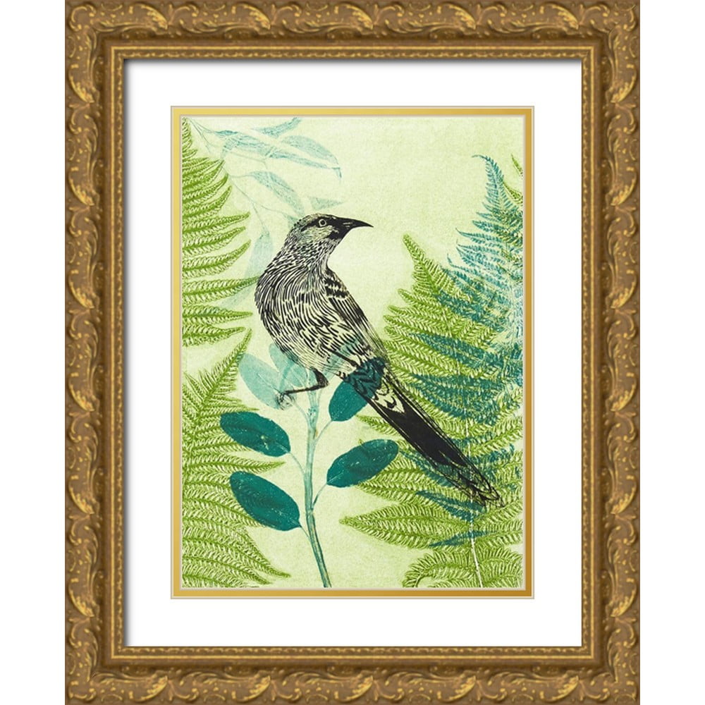 Rice, Trudy 14x18 Gold Ornate Wood Framed with Double Matting Museum ...