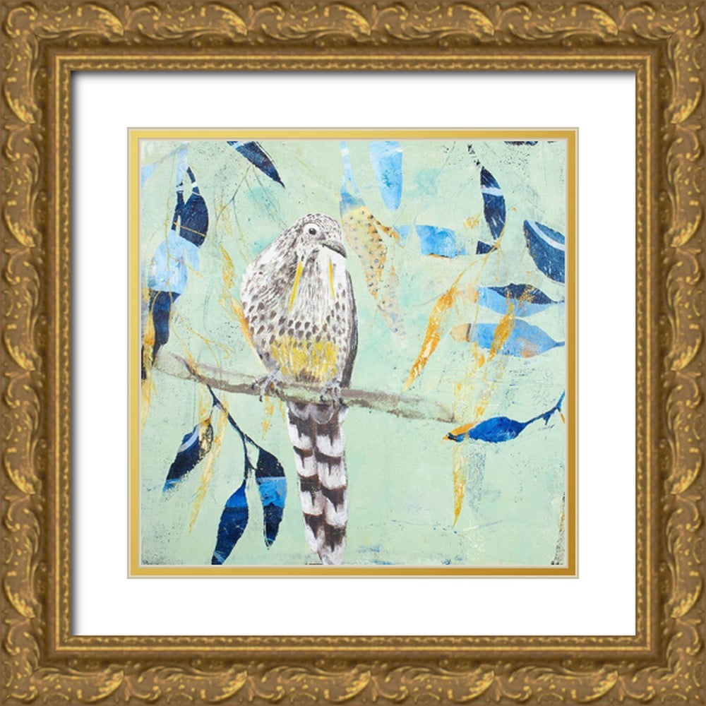 Rice, Trudy 15x15 Gold Ornate Wood Framed with Double Matting Museum ...