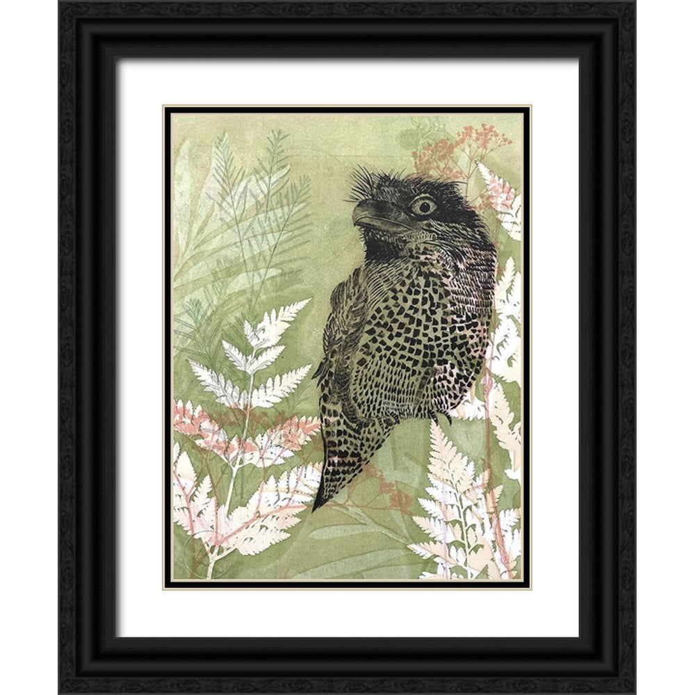 Rice, Trudy 19x24 Black Ornate Wood Framed with Double Matting Museum ...