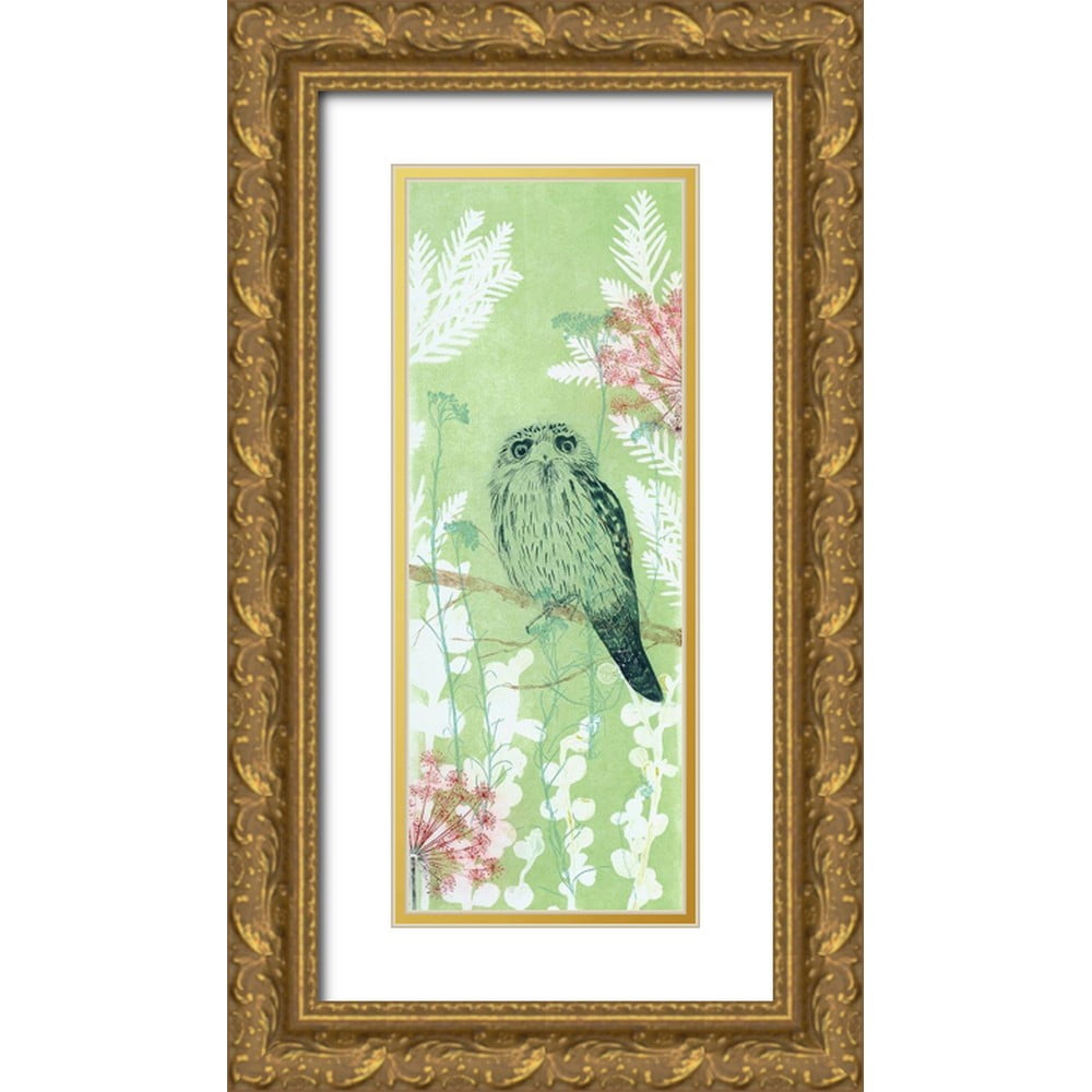 Rice, Trudy 9x18 Gold Ornate Wood Framed with Double Matting Museum Art ...