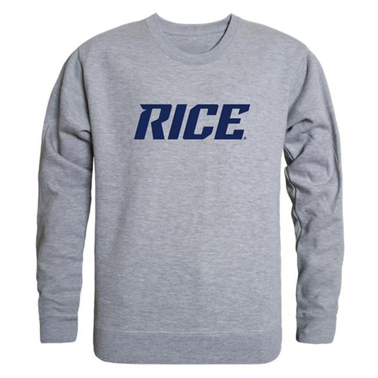 Rice University Men GameDay Crewneck Sweatshirt, Heather Grey - Small ...
