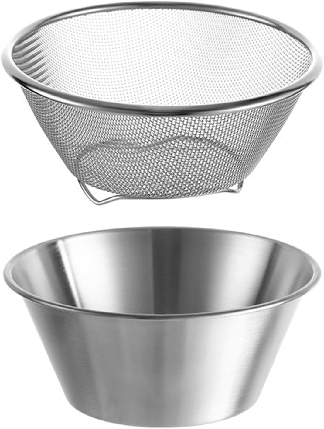 Rice Washer Strainer Bowl Washing Bowl for Quinoa, Stainless Steel ...