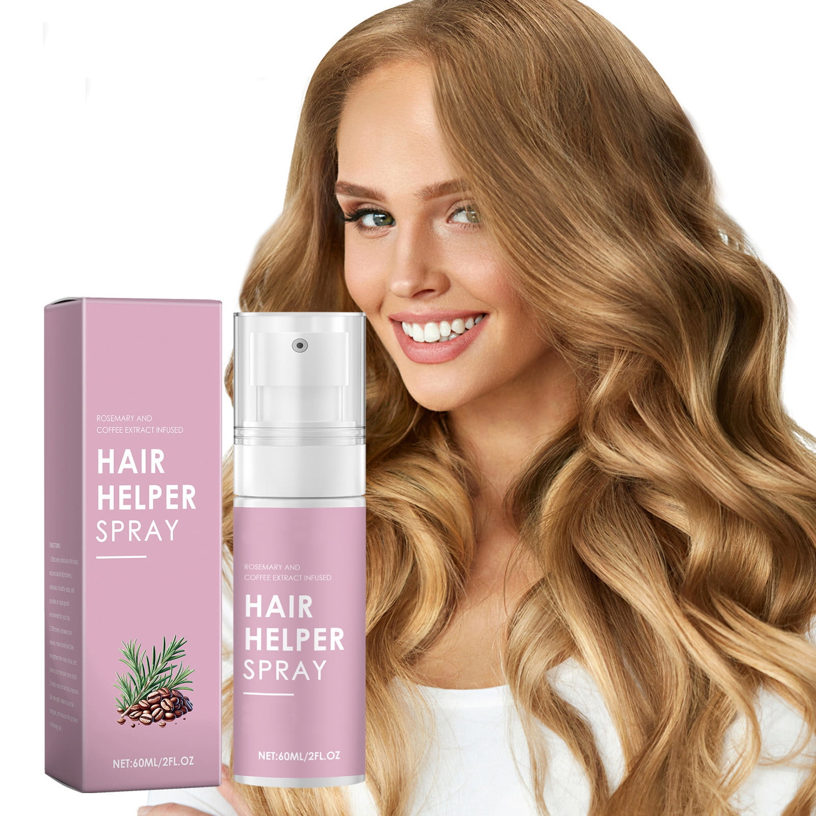 Rice Water Hair Helper Spray for Thinning Hair - 60ml Nourishing Scalp ...
