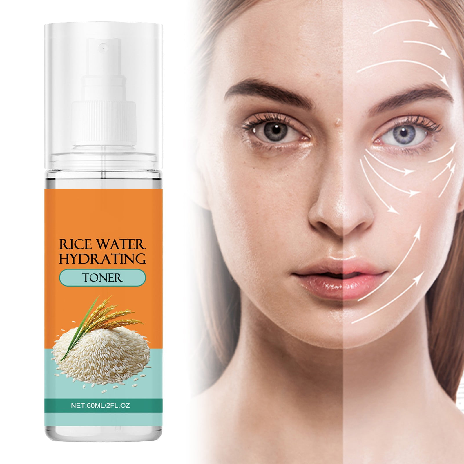 Rice Water Hydrating Toner;facial Toner;water Based Moisturizer For It
