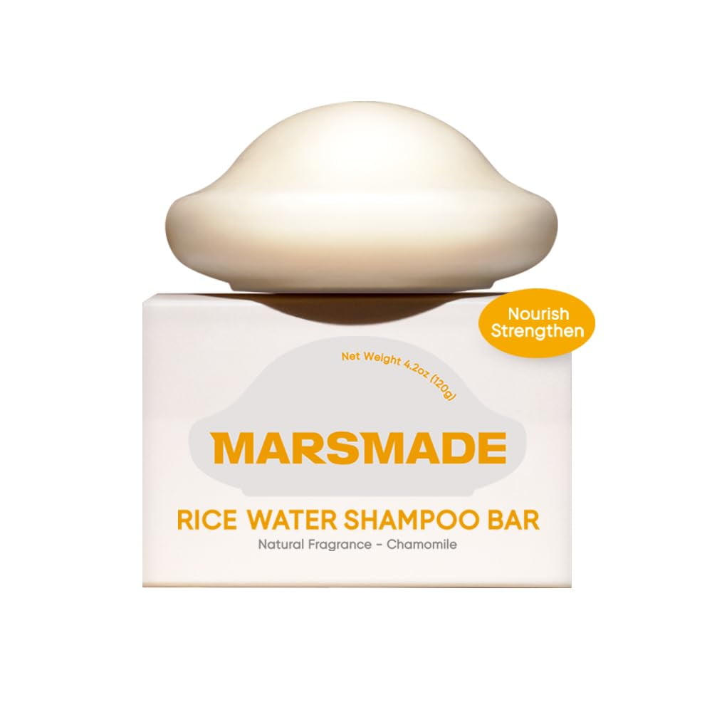 Rice Water Shampoo Bar 2.0 - Hydrating & Moisturizing Natural Hair Soap ...