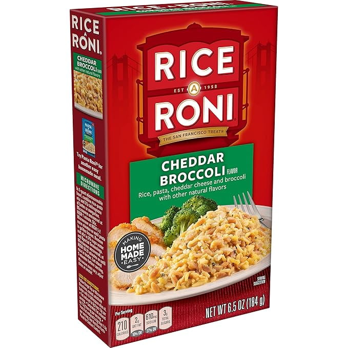 Rice a Roni Rice Mix, Broccoli au Gratin, 6.5 Oz - Walmart.com