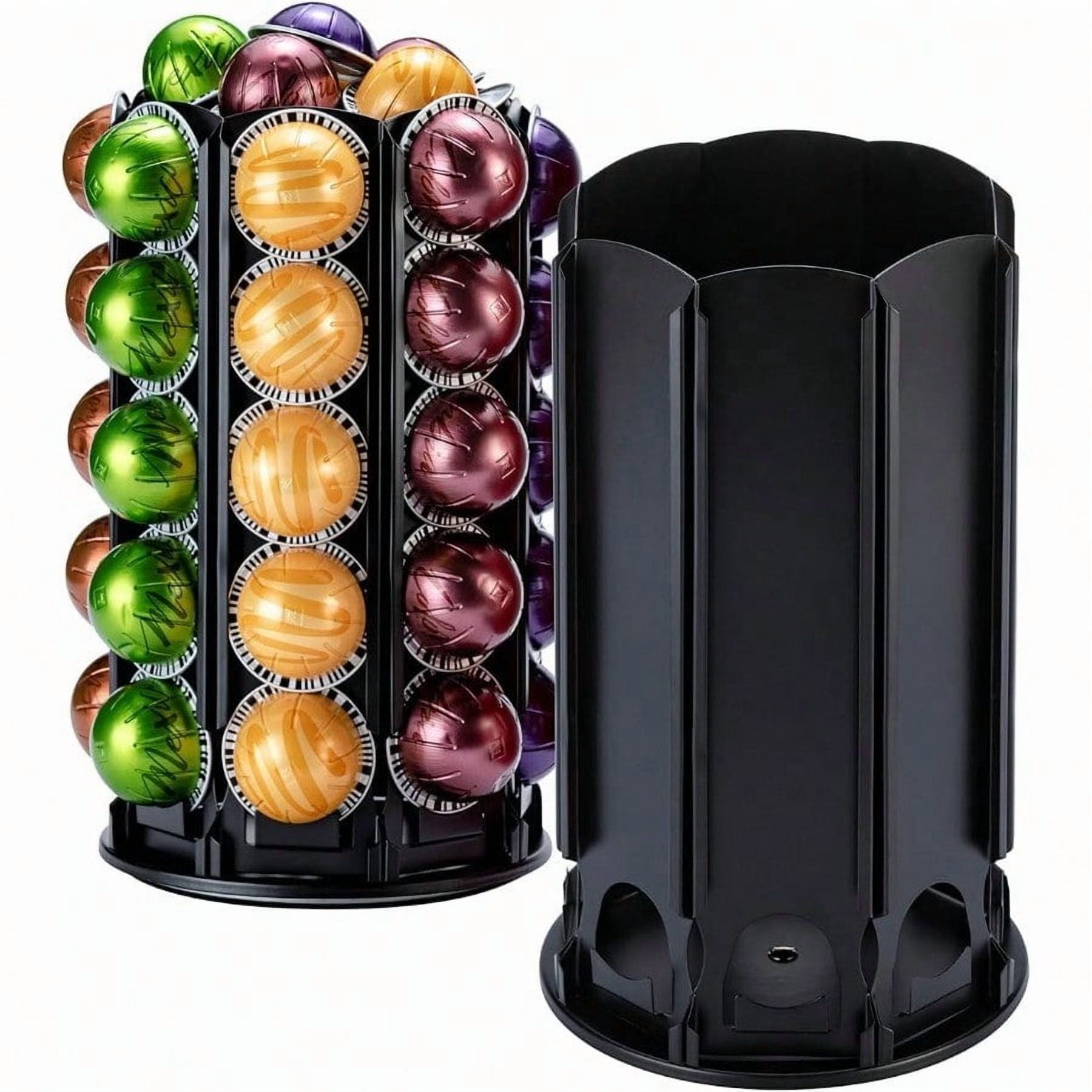 Rice rat for Coffee Pods Stand Carousel Storage Holder for 30 Capsules ...