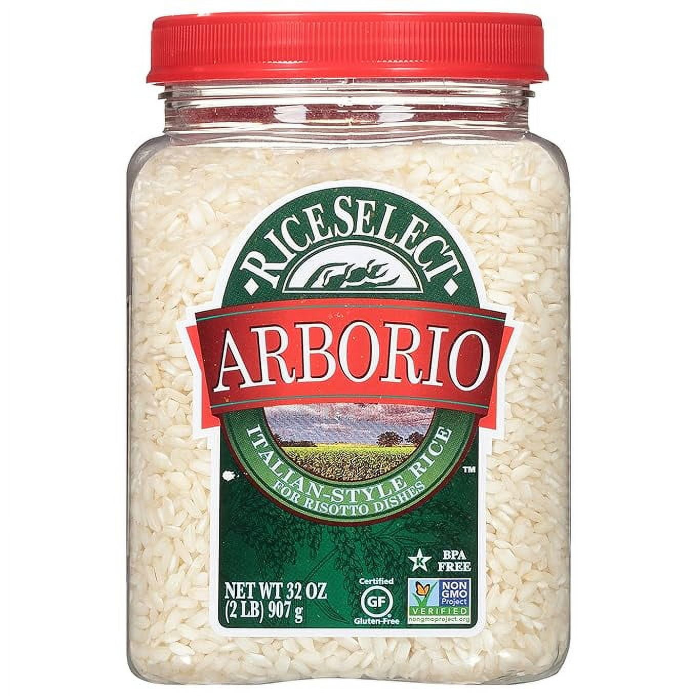 RiceSelect Arborio Rice for Italian Risotto, Premium Gluten-Free Rice ...