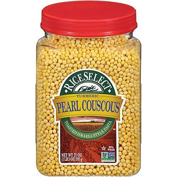 RiceSelect Pearl Couscous with Turmeric, Israeli-Style Wheat Couscous ...