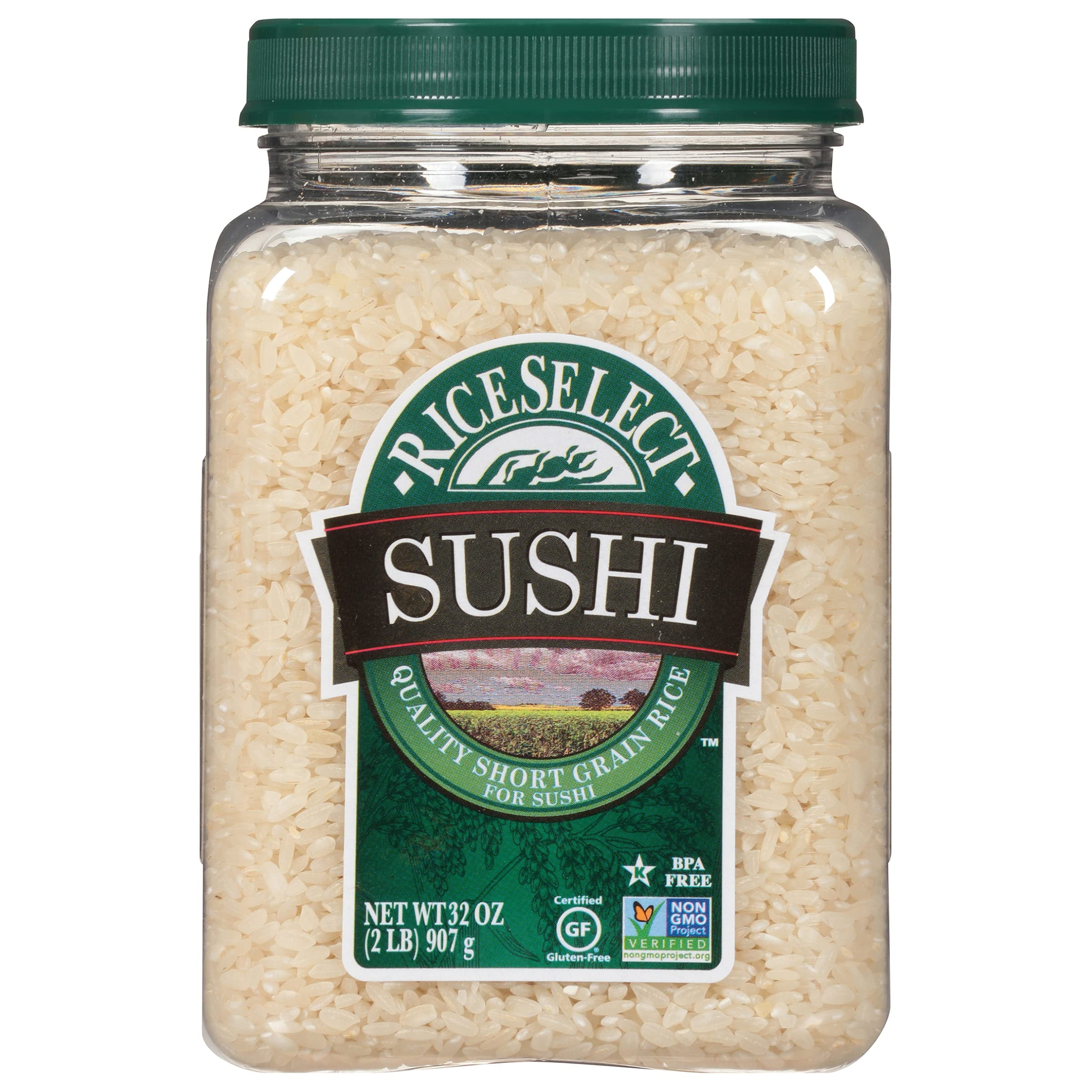 RiceSelect Sushi Rice SCH4 for Sushi and Japanese Food, Premium Gluten ...