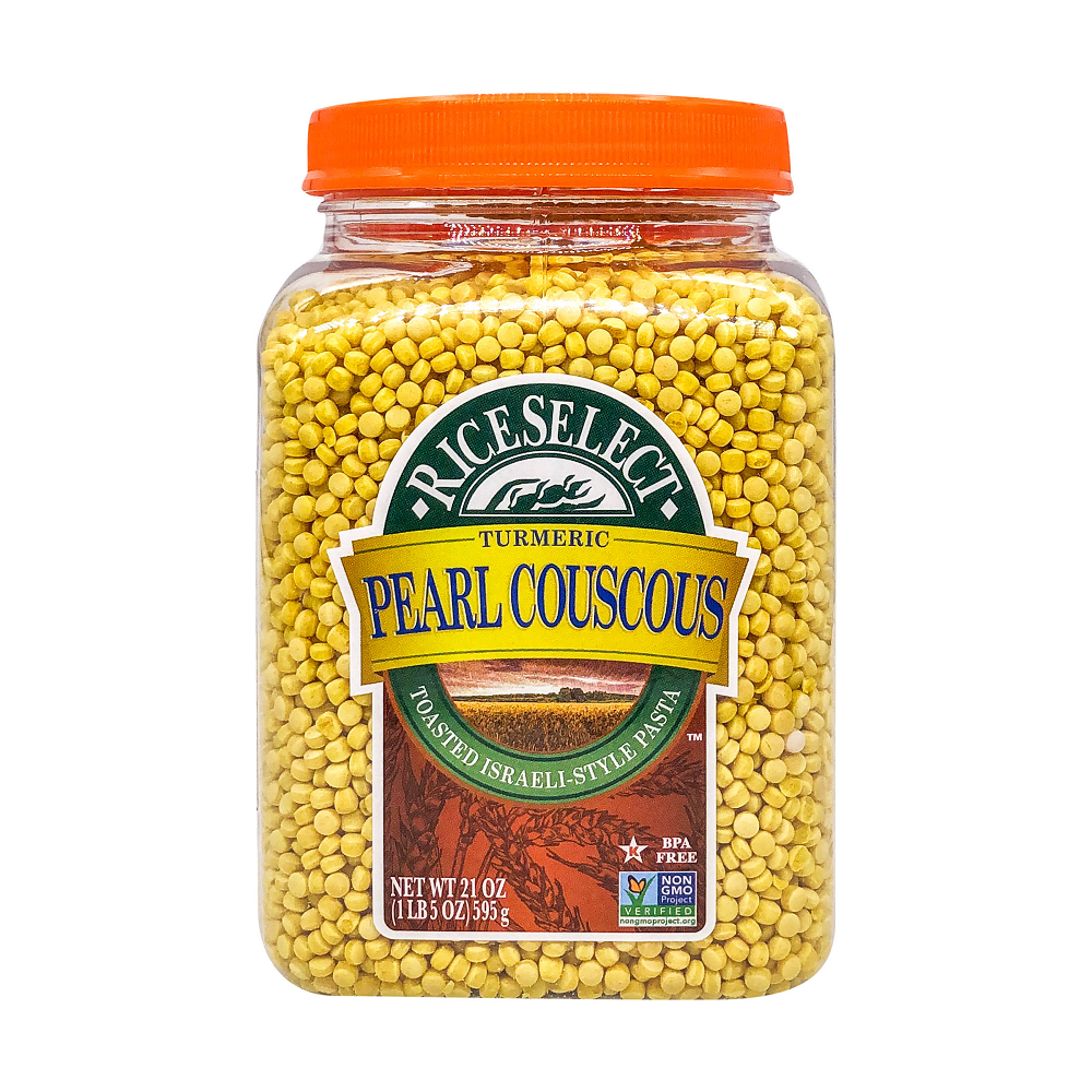 Riceselect Toasted Israeli-Style Turmeric Pearl Couscous, 21 oz [Pack ...
