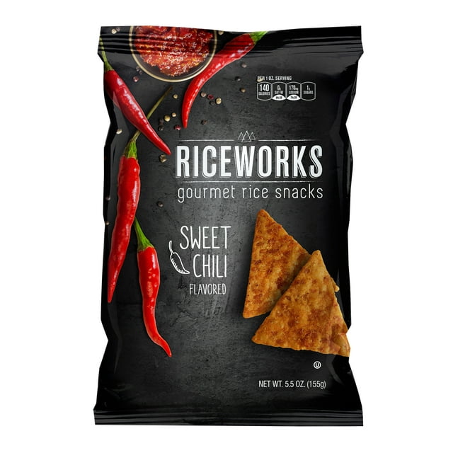 Riceworks Sweet Chili Flavored Gourmet Rice Snacks, 5.5 Oz. - Walmart.com