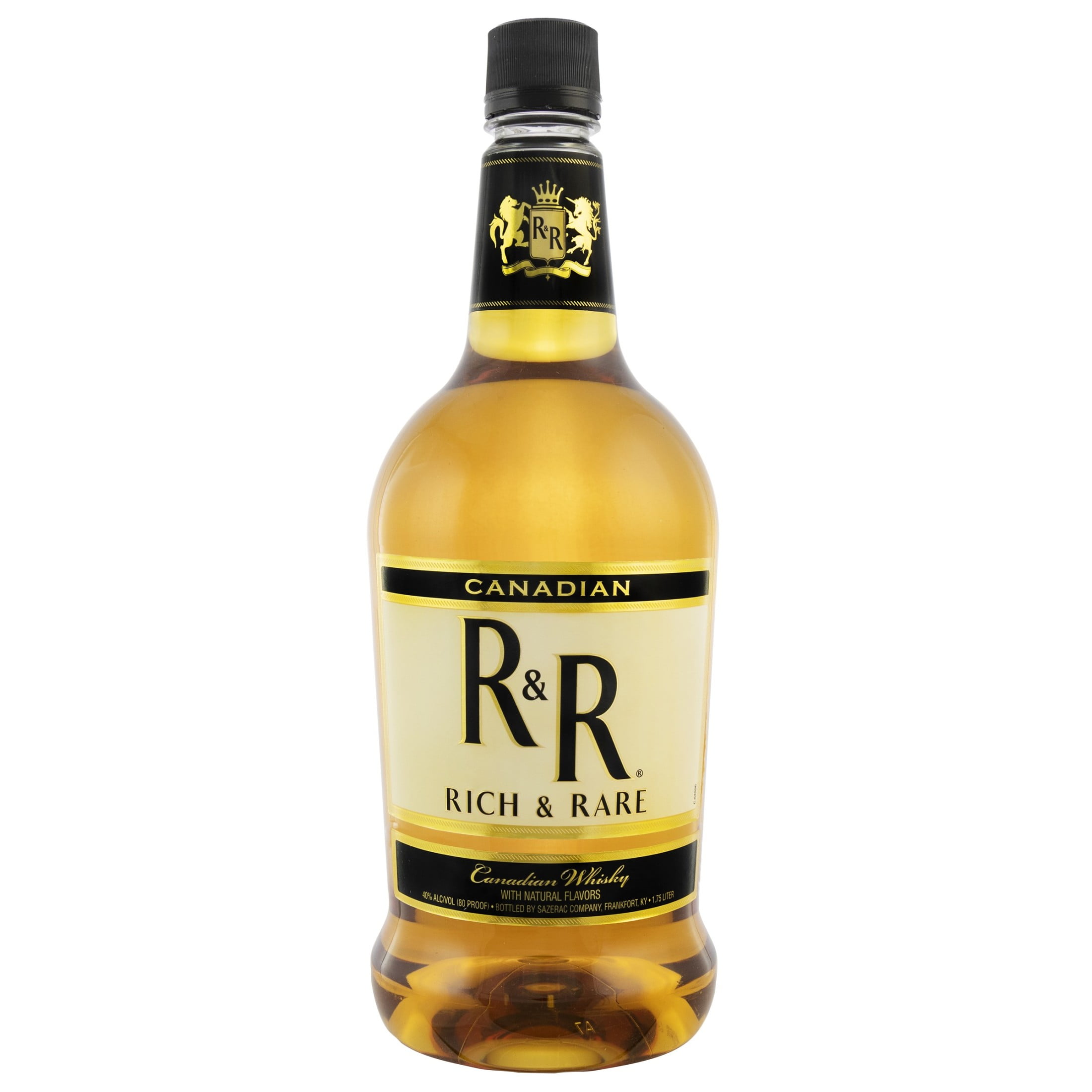 RICH & RARE Canadian Whisky 1.75l 80 Proof with Butterscotch caramel ...