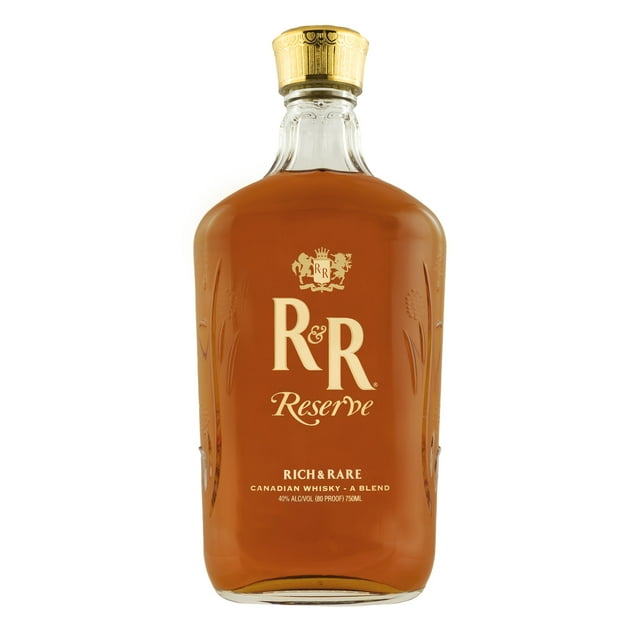 Rich And Rare Reserve Canadian Whisky, 750ml 80 Proof - Walmart.com