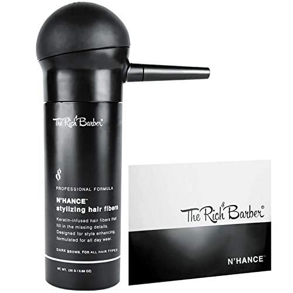 Free Shipping! The Rich Barber¬Æ N‚ÄôHance Hair Fibers & Applicator Set ...