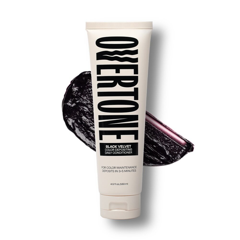 Overtone Daily Color Glaze Temporary Hair Color Conditioner, Black ...