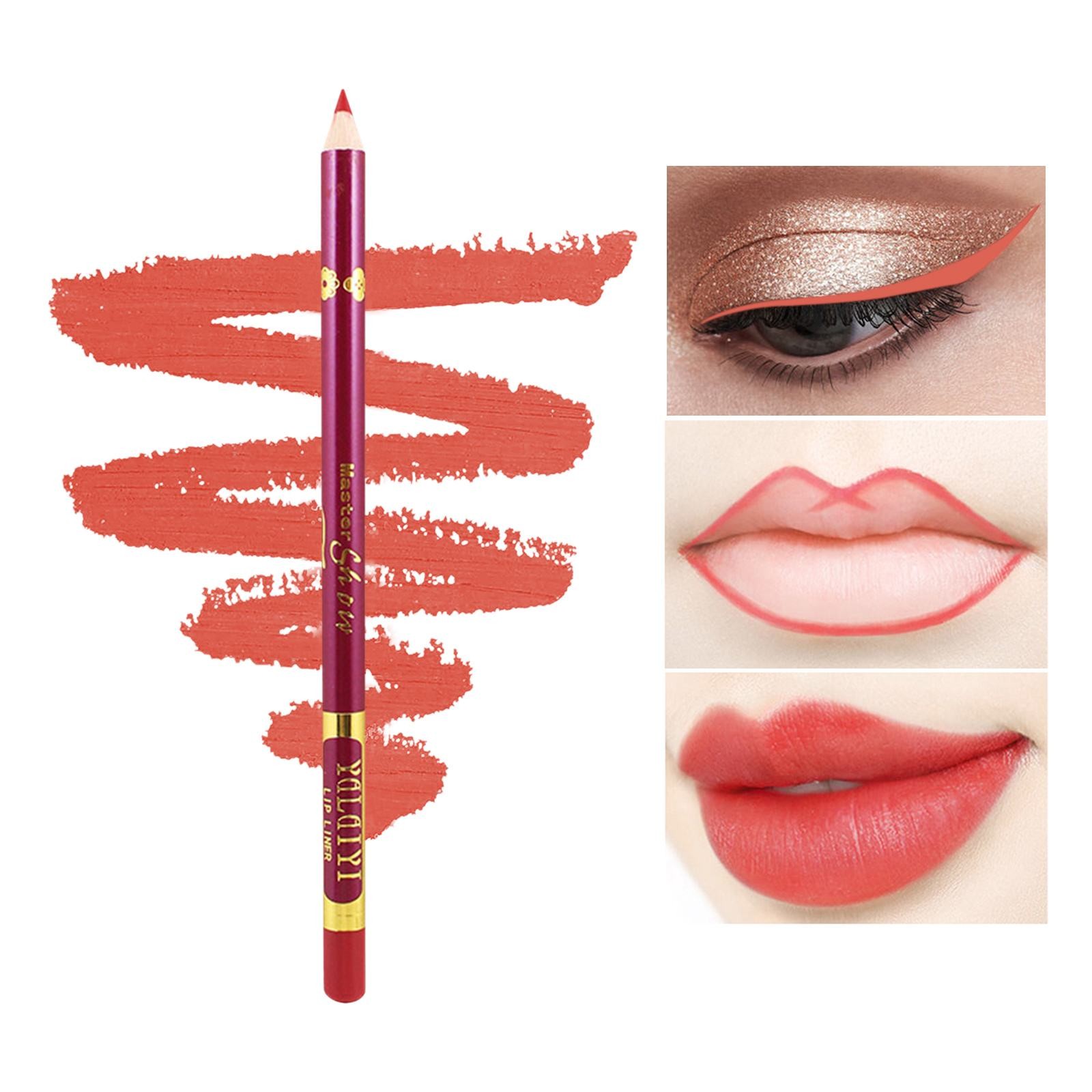 Rich Buildable Lip Color Wenxiu Lip Liner 12 Color Lip Liner Lipstick ...